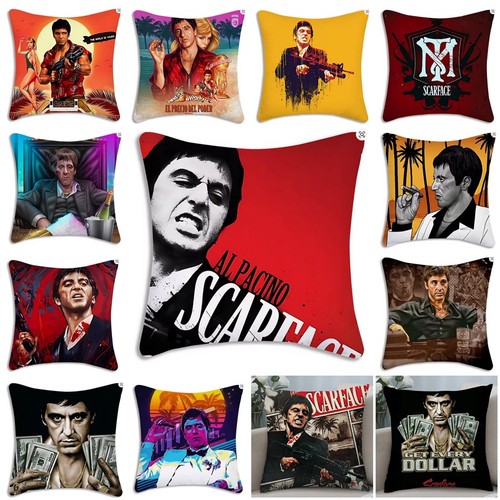 Scarface Movie Tony Throw Pillow Case Cushion Cover Sofa Office Decors ...