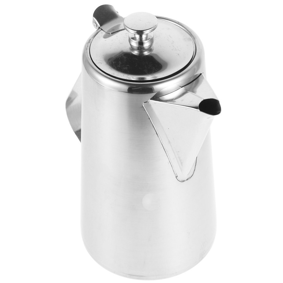 Thickened Stainless Steel Pitcher With Flat Lid 1.5 L For Juice And ...