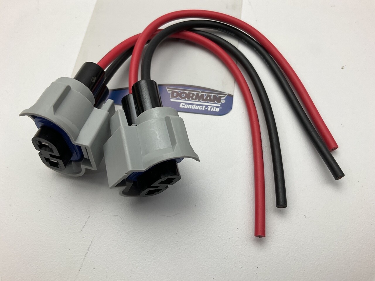 (2) Dorman 84402 H9 High Temperature Headlight Bulb Socket Connector ...