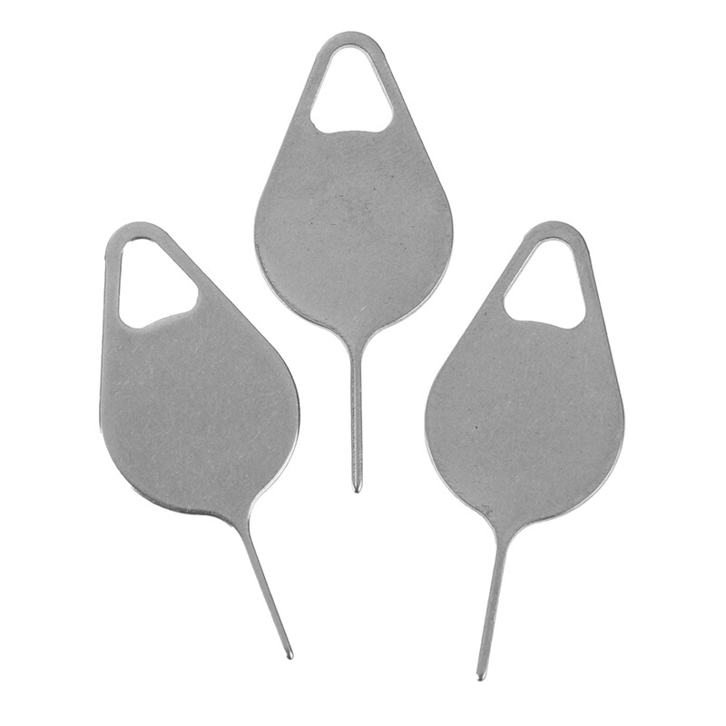 3pcs/set Sim Card Tray Removal Eject Pin Key Tool Stainless Needle for ...