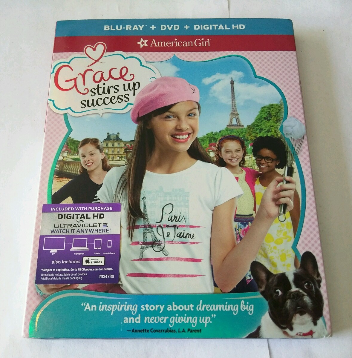 An American Girl: Grace Stirs Up Success (Blu-ray/DVD, 2015, 2-Disc Set ...