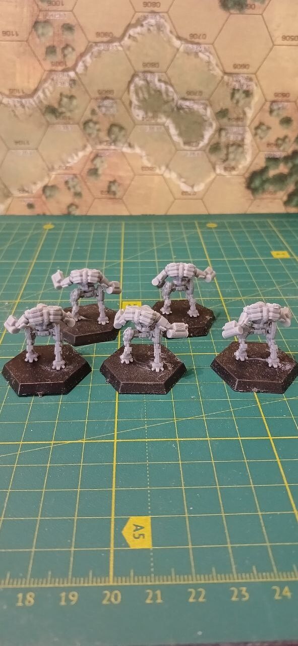 Sprite protomech point (5 models), battletech game miniatures | eBay