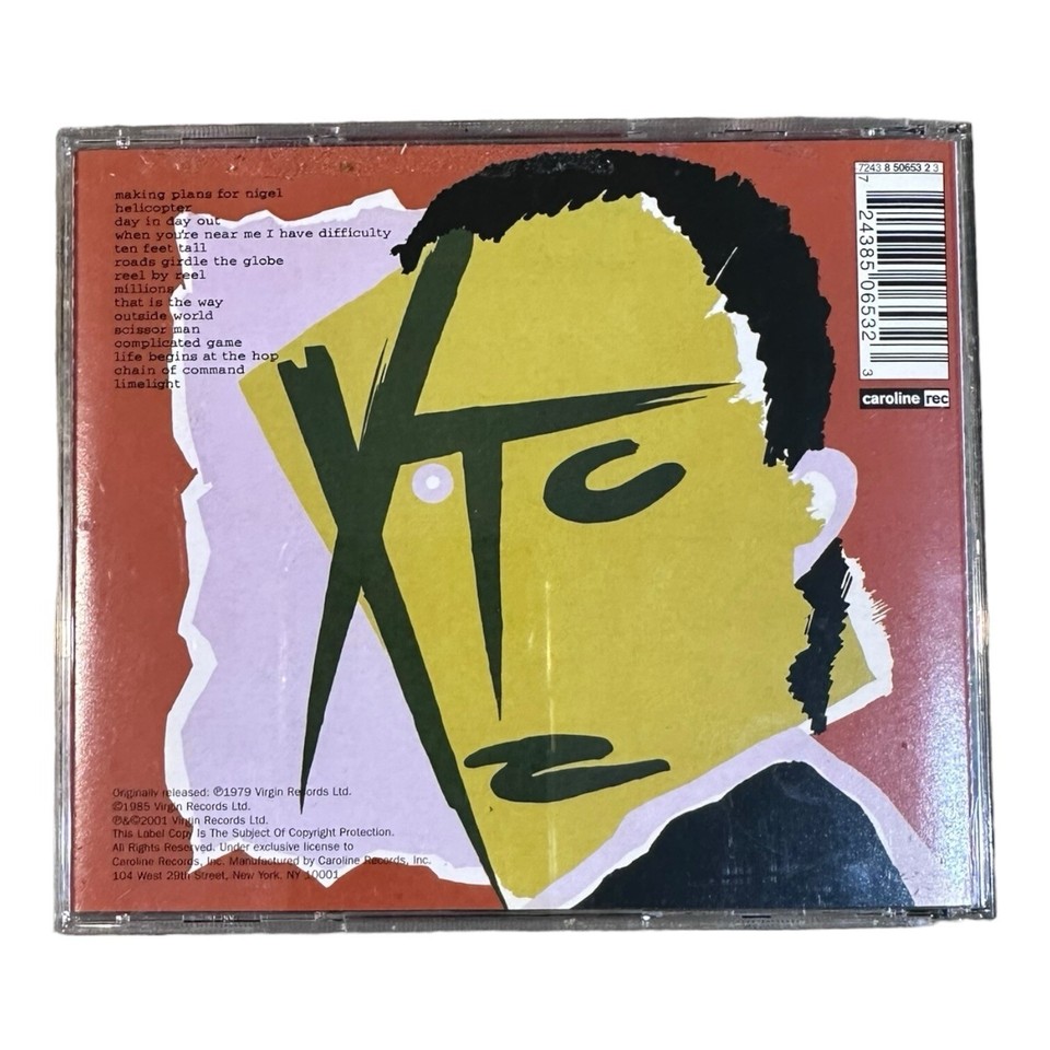 XTC - Drums And Wires - CD - Original Recording Reissued Very Clean ...