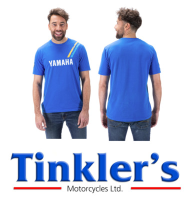 SALE Genuine Yamaha Men's Faster Sons Heritage T-Shirt 2023 SALE WAS £ ...