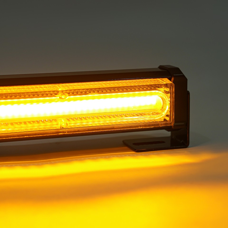 Traffic Advisor Emergency Warning Light Bar LED Strobe Light Bar Amber ...