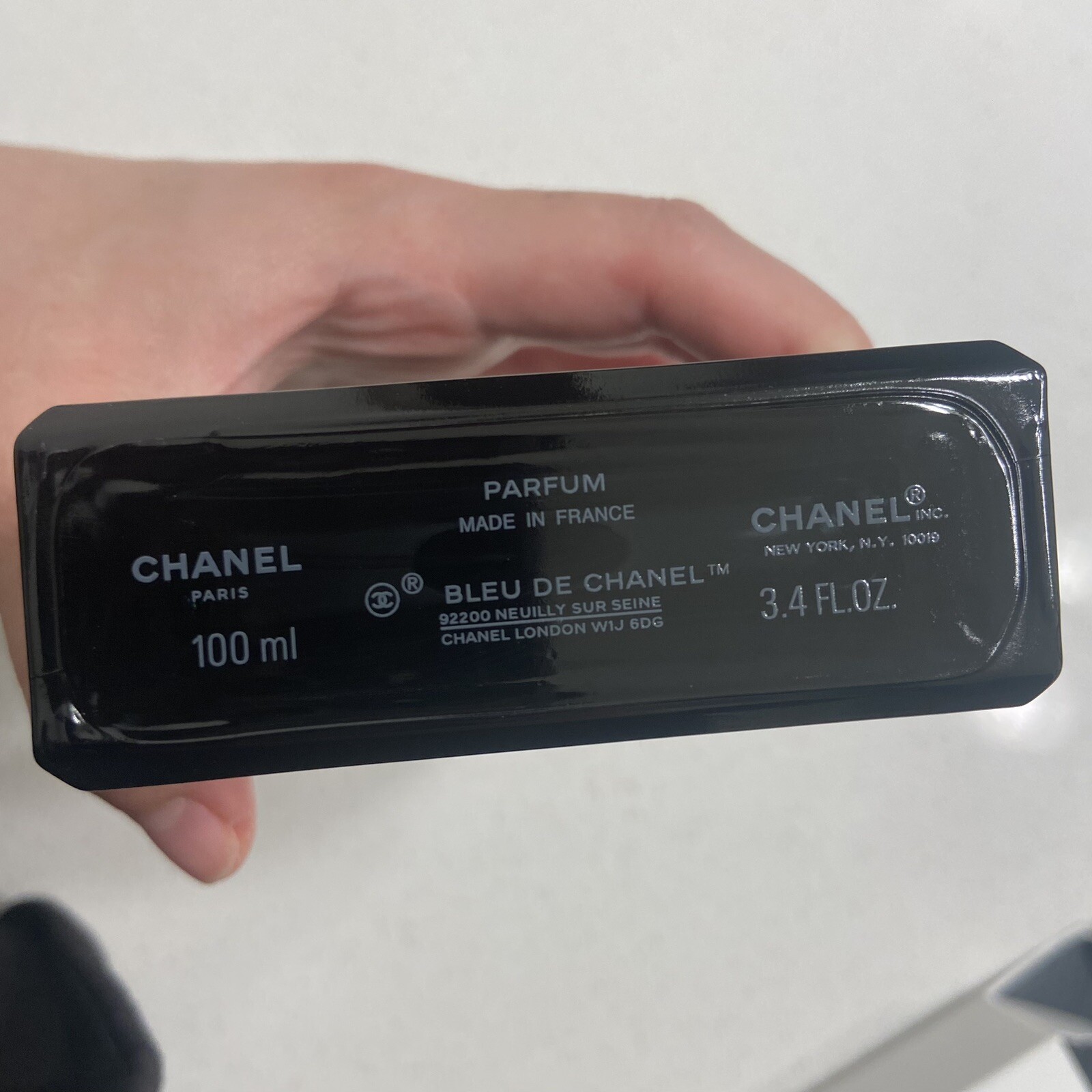 CHANEL Bleu De Chanel PARFUM for Men 3.4oz 100ml New With Box Authentic ...