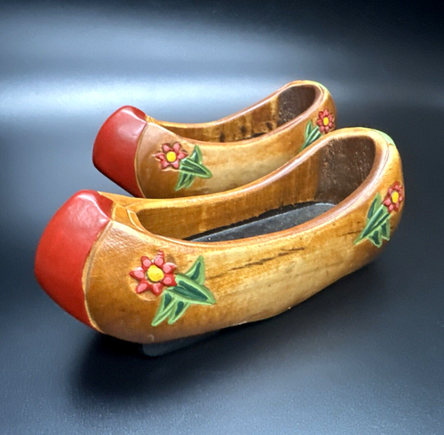 Korean Traditional Namakshin Wood Wooden Shoes 6" Clog Hand Carved ...