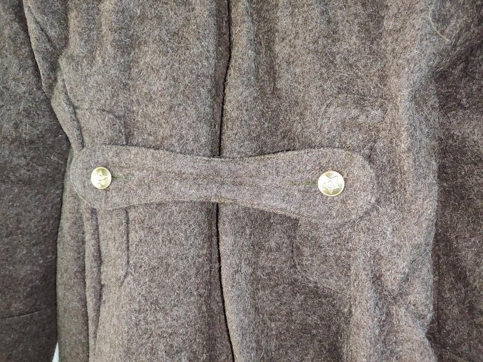 USSR Military Jacket Soldier Overcoat Winter Soviet Coat Army USSR ...