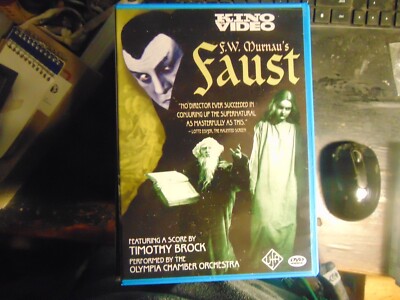 Faust- Kino Video- DVD- F.W. Murnau- Silent German Film- B&W- 1926 | eBay