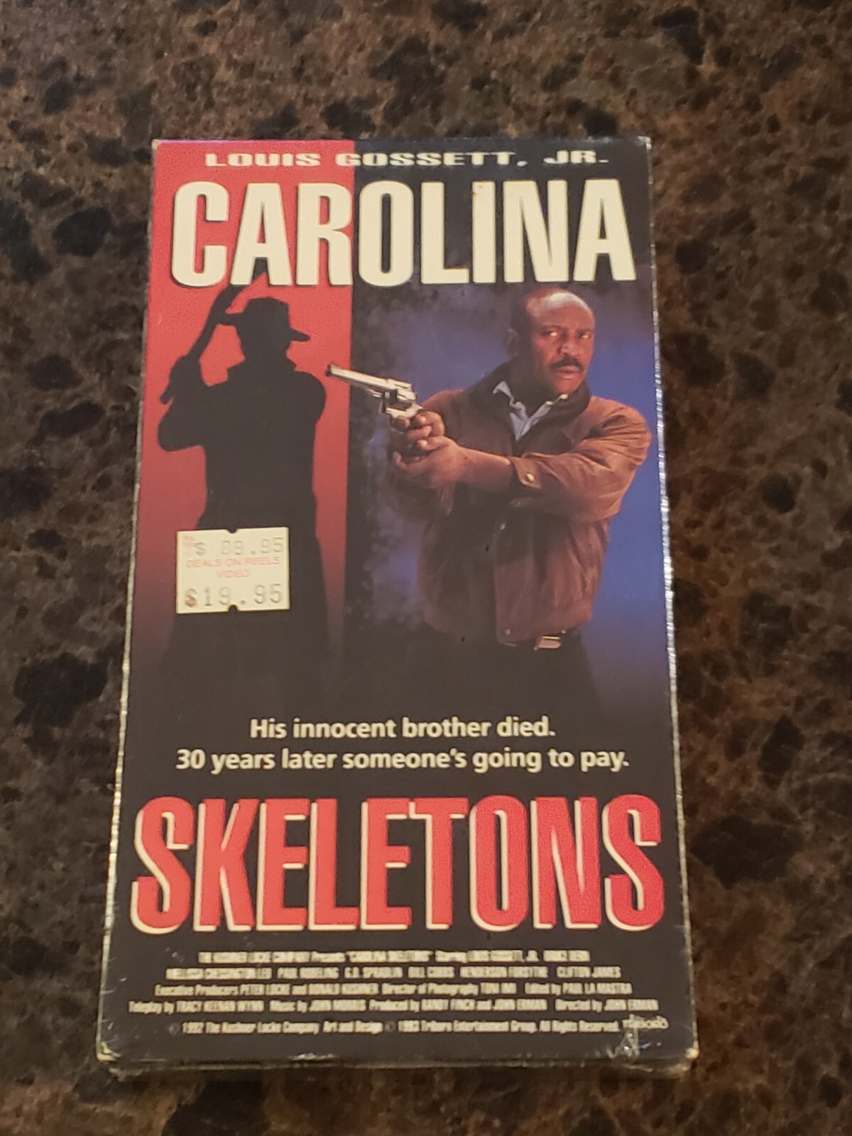 BRAND NEW Carolina Skeletons (VHS; 1993) Louis Gossett Jr. RARE Sealed ...