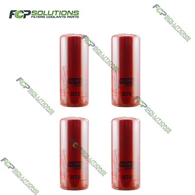 4 x B76 Baldwin Lube Filter - Interchangeable with C5501, 51791 ...