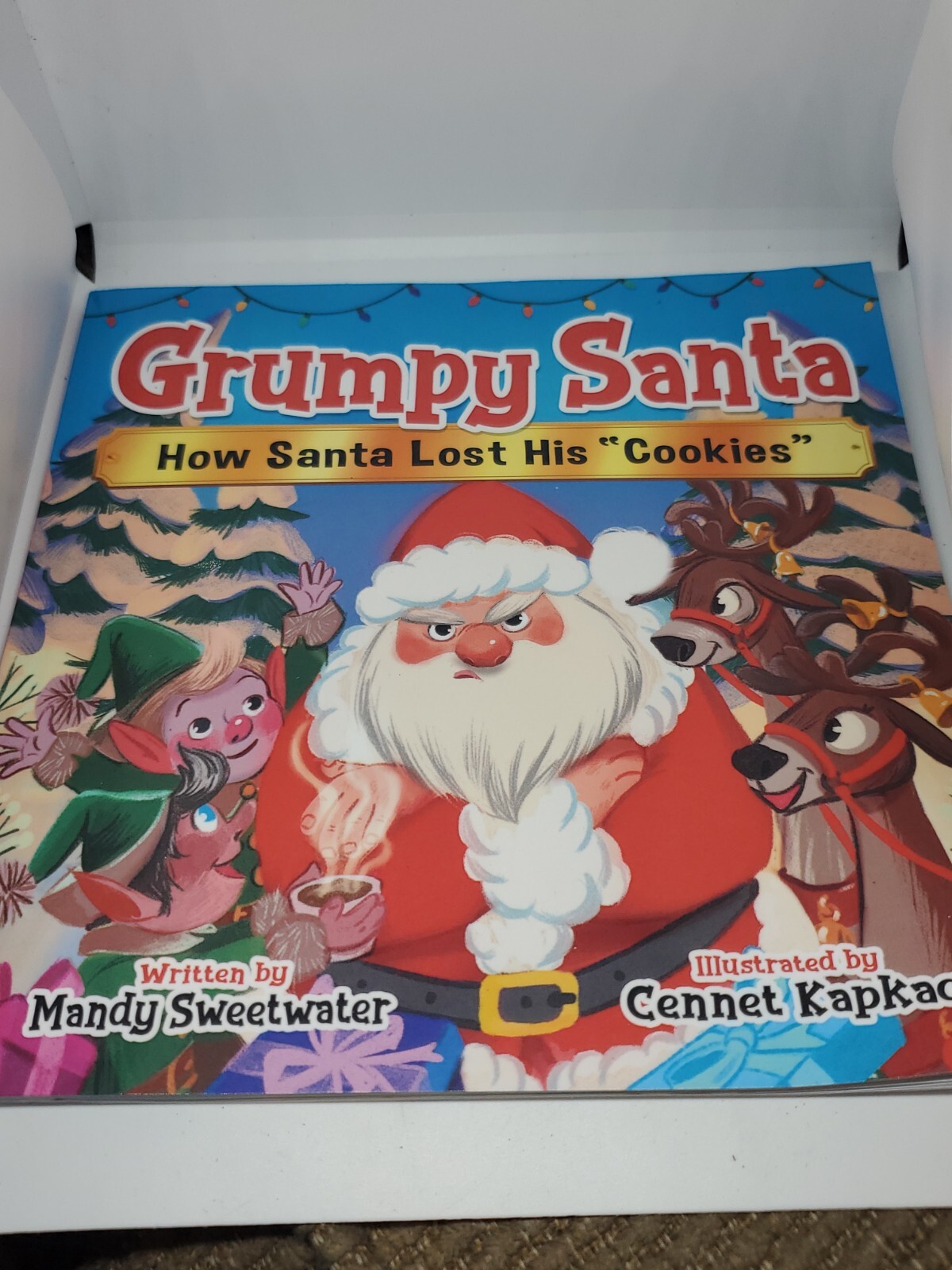 Grumpy Santa : How Santa Lost His Cookies by Mandy Sweetwater (2022, Hardcover) for sale online ...
