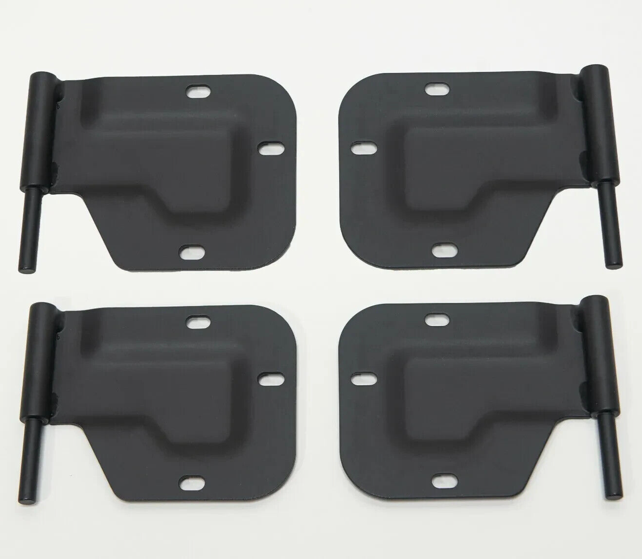 Humvee HMMWV X-Door Hinges (4) 4pc 2LH+2RH M998 M1097 M1123 M1152 M1151 ...