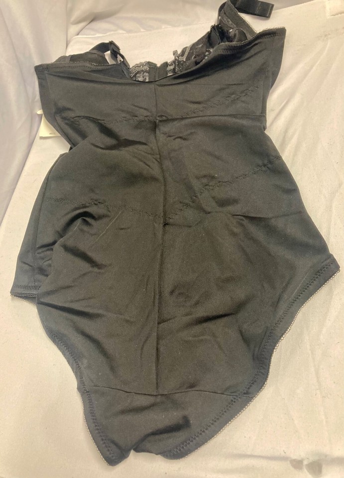 Maidenform~Flexees Firm Control Built-In Bra Body Briefer Shapewear, Bk ...