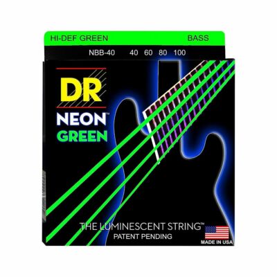 Dr Hi-Def Neon Bass String Set Green 040-100 | eBay