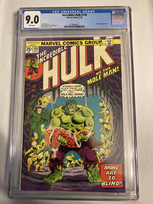 Incredible Hulk #189 (1962 Marvel 1st Series) - CGC Graded 9.0 - WHITE ...