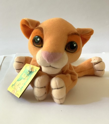 Disney Lion King Simbas Pride 1998 Mattel Kiara Beanie Plush Toy New ...