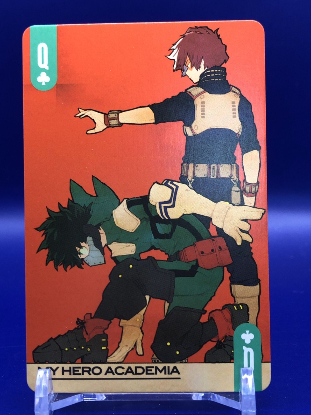 Shoto Todoroki Deku My Hero Academia Playing Cards Card Shueisha Club Q ...