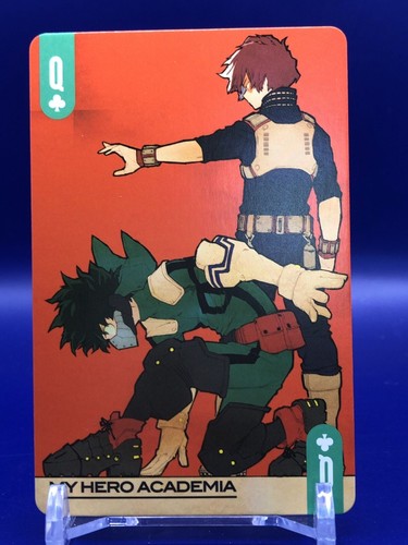 Shoto Todoroki Deku My Hero Academia Playing Cards Card Shueisha Club Q ...