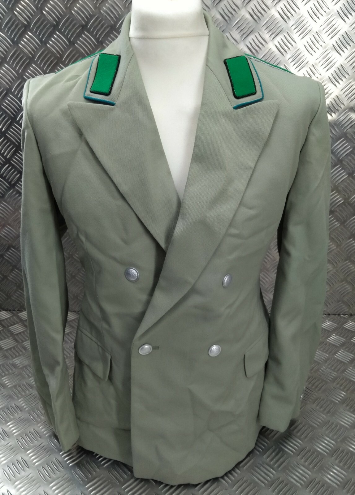 Vintage East German Sonderausgabe Mistletoe Green Parade Jacket ...