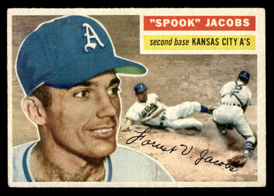 1956 Topps #151b Spook Jacobs | eBay