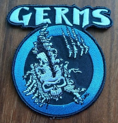 The Germs Album GI PUNK Band Patch Skull Scorpion Pat Smear Nirvana Foo ...
