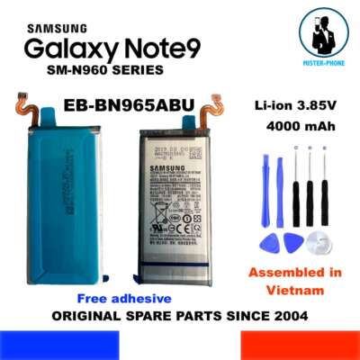 ORIGINAL BATTERY SAMSUNG GALAXY NOTE 9 SM-N960 SERIES EB-BN965ABU ...
