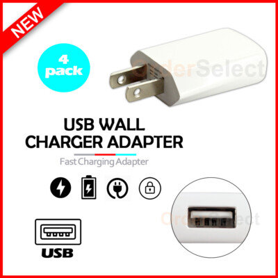 4 USB Mini Wall Charger Adapter for Apple iPhone 13/13 Mini/13 Pro/13 ...