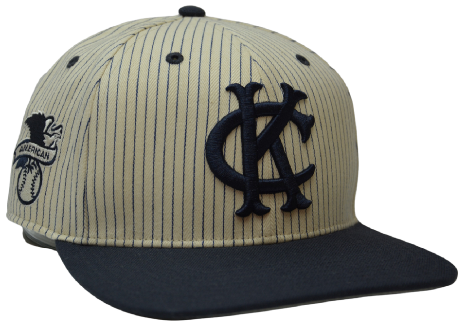Kansas City Athletics MLB '47 Pinstripe Woodside Vintage Hat Cap Men's ...