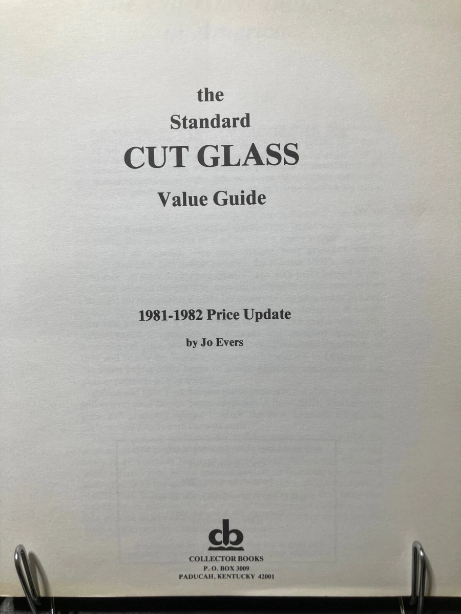 Cut Glass Price Guide