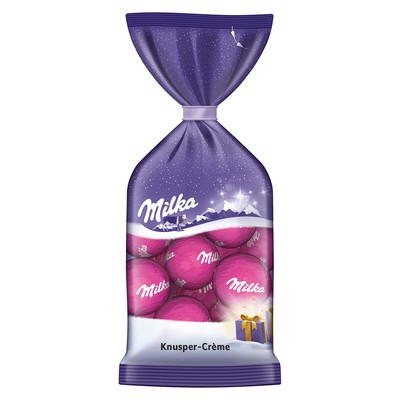 Milka Christmas Balls Crispy Cream From Alpenmilchschokolade 100g | eBay