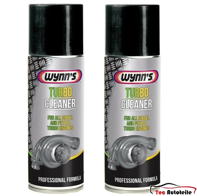 2x 200ml Wynn's TURBO CLEANER - TURBOLADER REINIGER Spray für Diesel ...