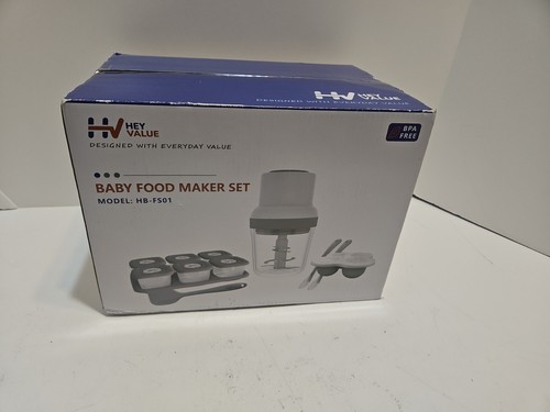 Hey Value Baby Food Maker Set / Kit BPA Free Model HB-FS01 | eBay