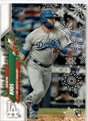 2020 Topps Holiday Baseball Edwin Rios #HW150 RC | eBay