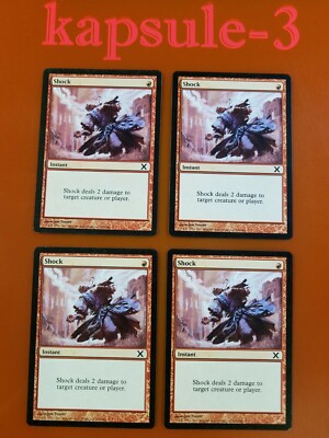 4x Shock | 10th Edition | MTG Magic Cards | eBay