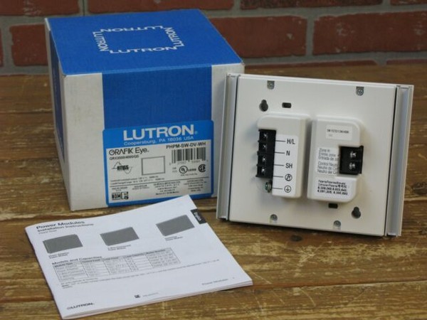 Lutron PHPM-SW-DV-WH Power Module Switching Module - White for sale ...