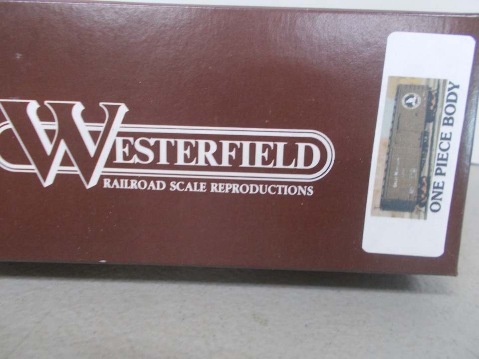 WESTERFIELD # 10457 ~ GN SERIES 22744 BOX CAR KIT ~ONE PIECE BODY~HO ...