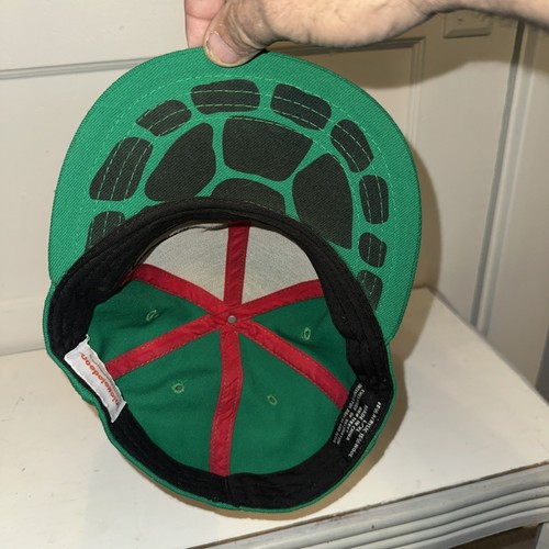 Nickelodeon TMNT Raphael Hat Fitted Size Small Medium Wool Blend ...