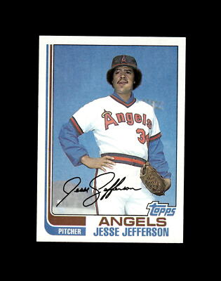 California Angels Jesse Jefferson #682 Topps Baseball Near Mint or ...