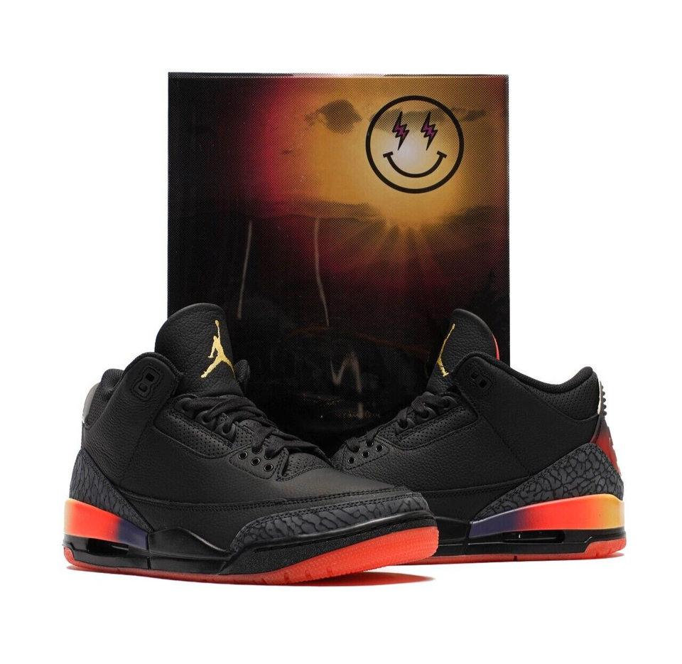 Nike Air Jordan 3 Retro J Balvin Rio FN0344-001 Men's Size New | eBay