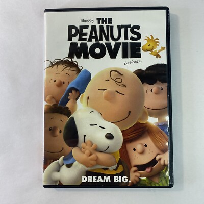 The Peanuts Movie (DVD, 2015) Animated Widescreen Kristin Chenoweth ...