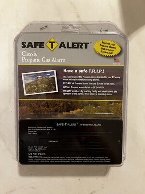 Safe-T-Alert 30-442-P-BL Black Flush Mount Propane Gas Alarm | eBay