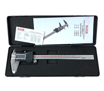 0-8" Electronic ABSOLUTE Caliper w/ USB Output 200mm w/Certificate SPI ...