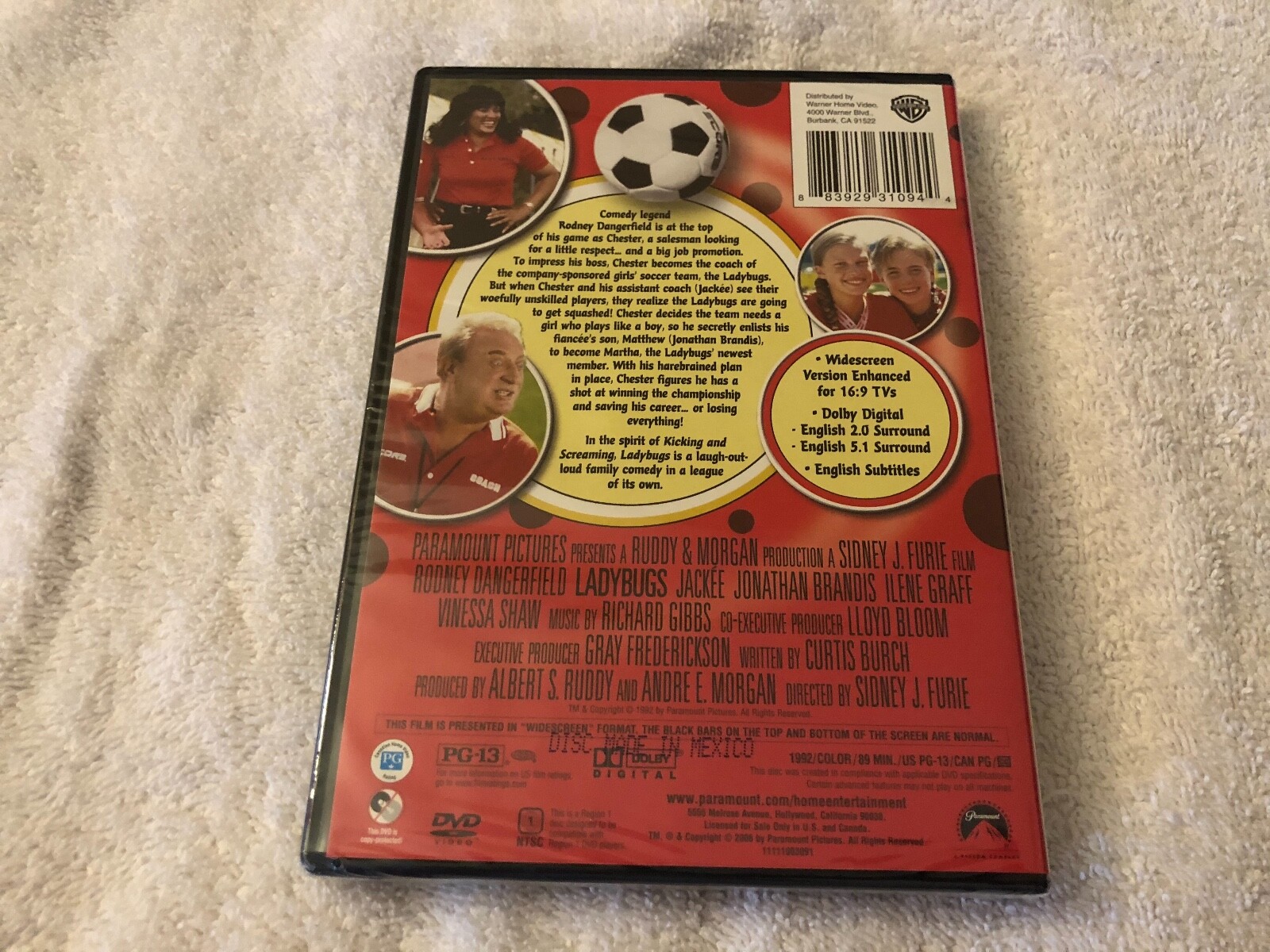 (BRAND NEW SEALED) LADYBUGS (1992) DVD RODNEY DANGERFIELD | eBay
