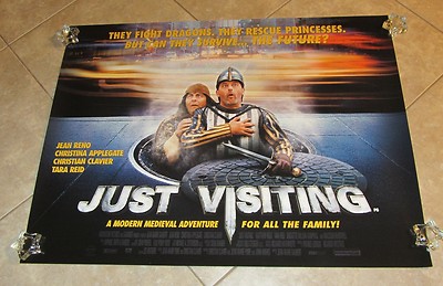 Just Visiting movie poster - original uk quad movie poster - Jean Reno ...