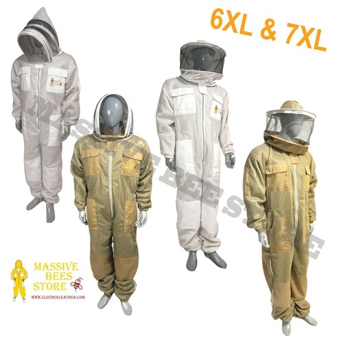 3 Layer Ventilated Suit round and fencing veil bee suit jacket ...