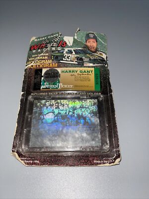 HARRY GANT Wheels Racing HOLOGRAM Card w/Delux Holder-Mr. September ...