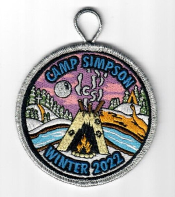 Boy Scout Arbuckle Area Council Camp Simpson 2022 Winter Camp STAFF Patch | eBay