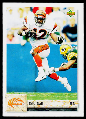Eric Ball, 1992 Upper Deck Football Card, #468, Cincinnati Bengals, | eBay