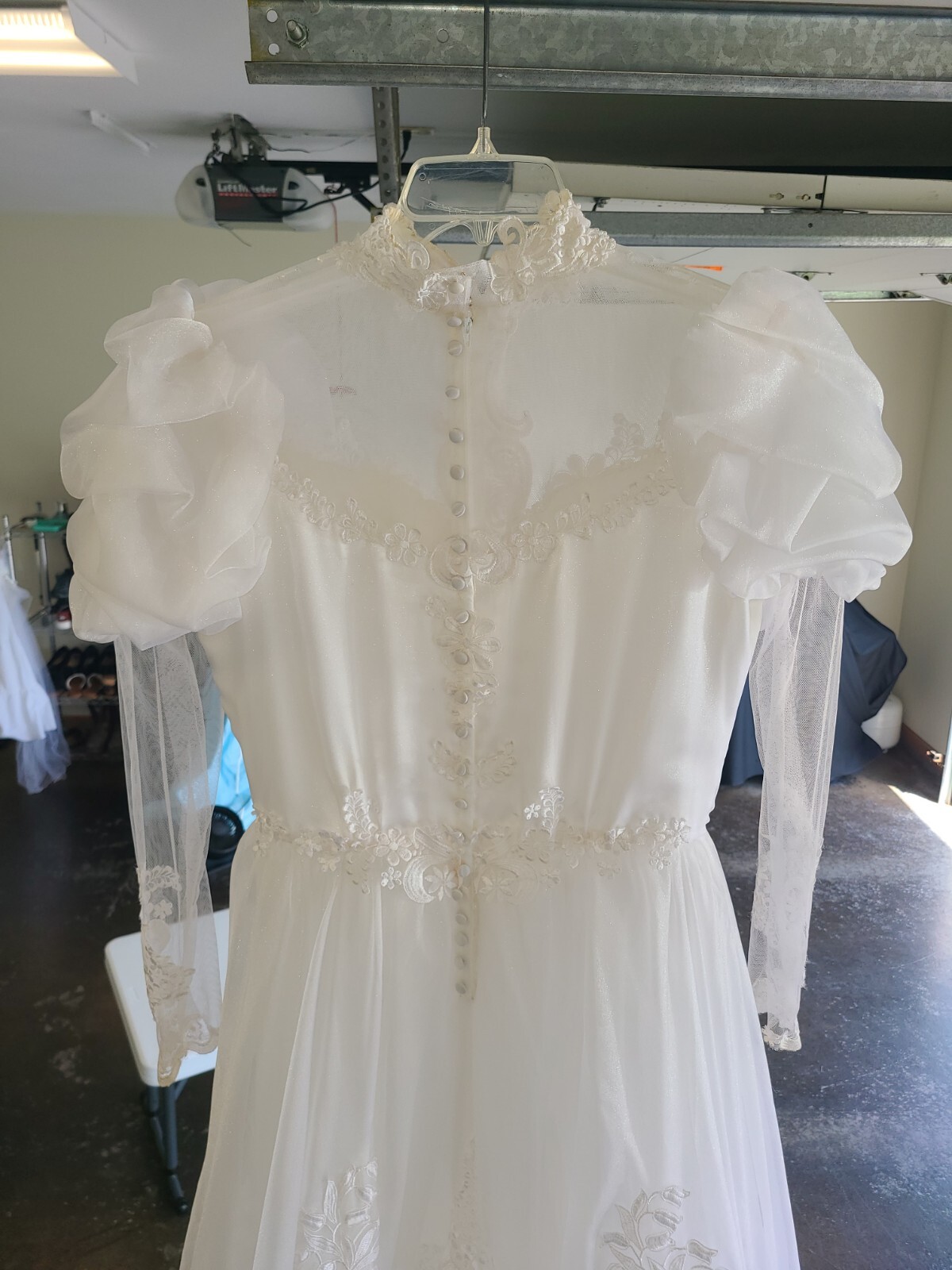1986 Vintage Wedding Dress - Gem